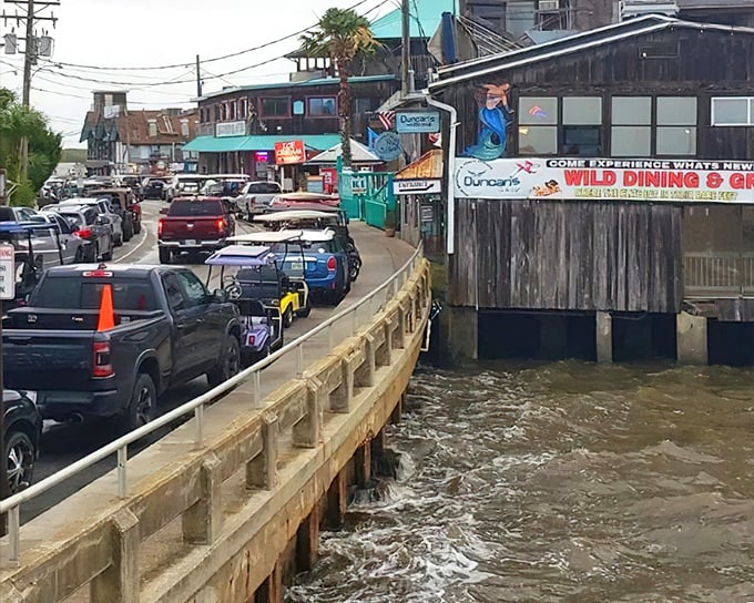 Talk about authentic Old Florida&mdash;these colorful shops perched over the water are what our grandparents remember from childhood vacations.