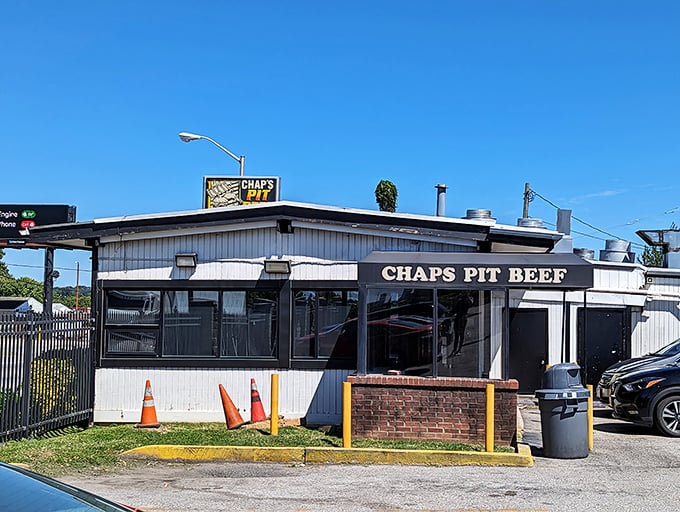 No-frills appearance, all-thrills flavor. Chaps Pit Beef keeps it simple because the sandwiches do all the talking.