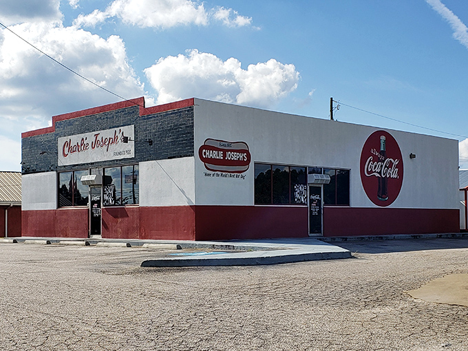 With its no-nonsense storefront and Coca-Cola sign, Charlie Joseph's looks like the keeper of secret family recipes.