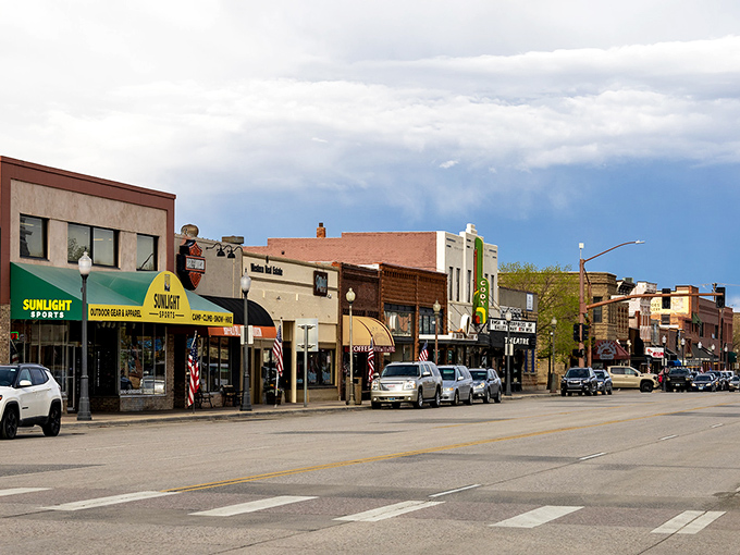 This is where Wild West dreams come alive, with wide streets perfect for imaginary cattle drives and real adventures. 