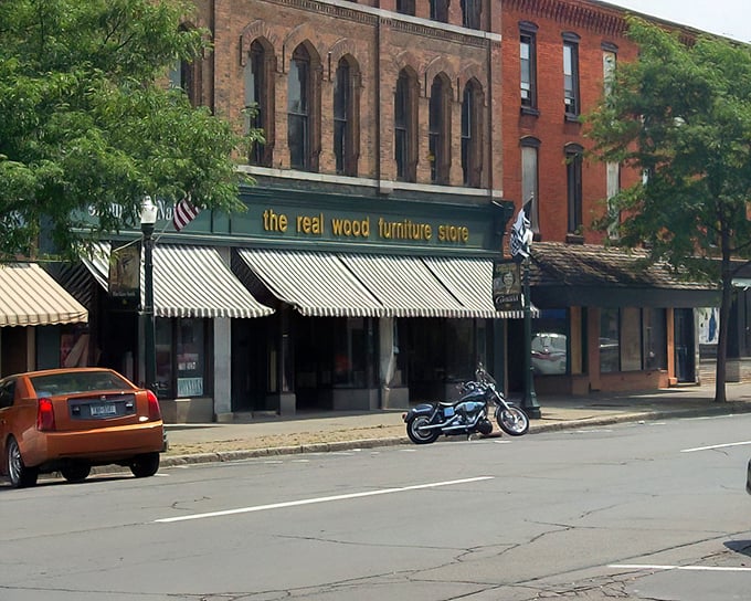 Area 51 might be mysterious, but Cortland's downtown businesses are refreshingly transparent about offering small-town value in a historic setting.