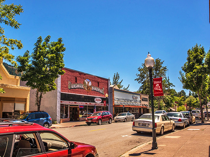 In Dunsmuir, even the simplest stroll down Main Street comes with a side of majestic mountain views and fresh alpine air.