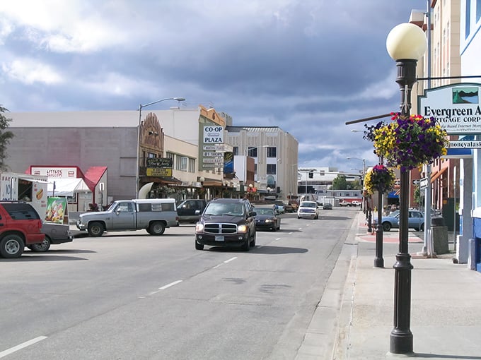 Wide streets and endless sky - Fairbanks proves big-city amenities don't require big-city prices or attitudes.