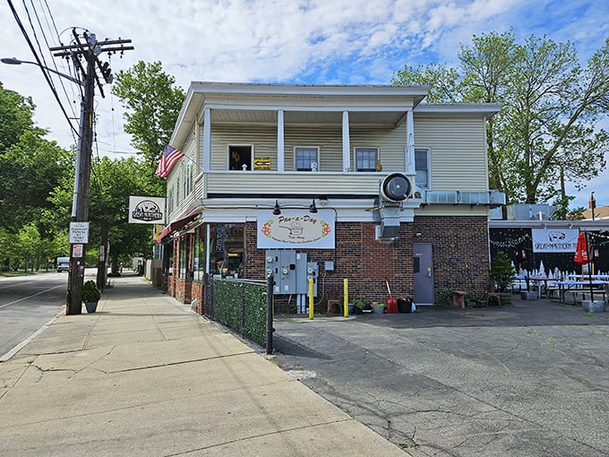 That moment when you realize the best BBQ in town is hiding in plain sight on a Providence street corner.