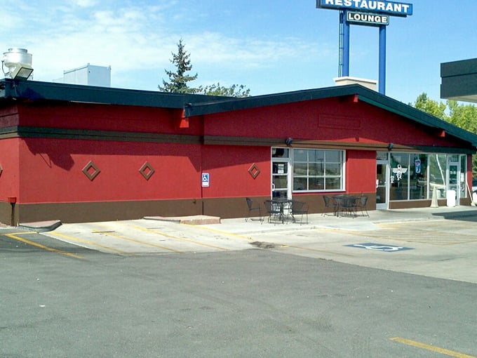 Simple storefront, serious BBQ - sometimes the best flavors hide behind the most honest facades.