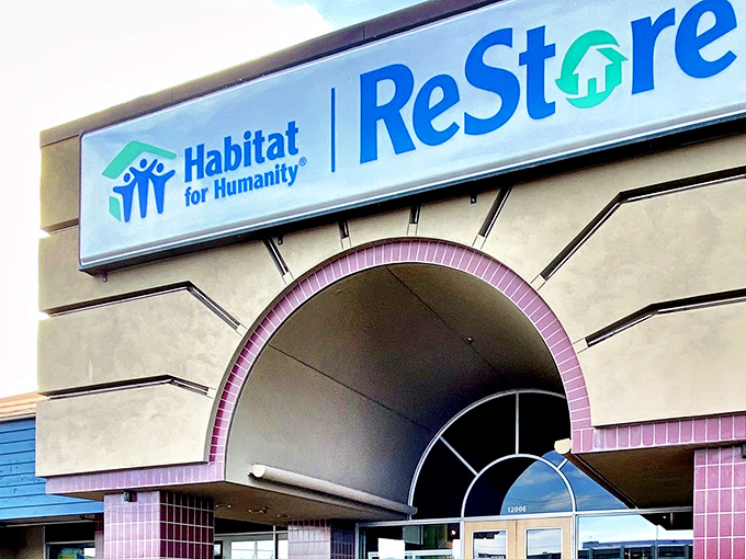 That arched entryway isn't just architectural flair&mdash;it's a portal to affordable home renovation dreams and community support.