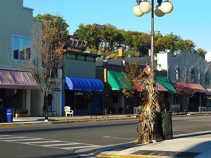 Fall colors frame Harbor Springs' historic buildings like nature's own Instagram filter. Small-town beauty that doesn't break the bank.