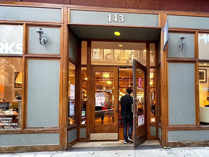 Step through these doors and enter the thrift wonderland that's been furnishing stylish New York apartments for decades.