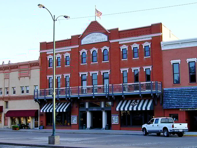Downtown Kearney's historic architecture creates a postcard-perfect scene where retirees can enjoy life without breaking the bank.