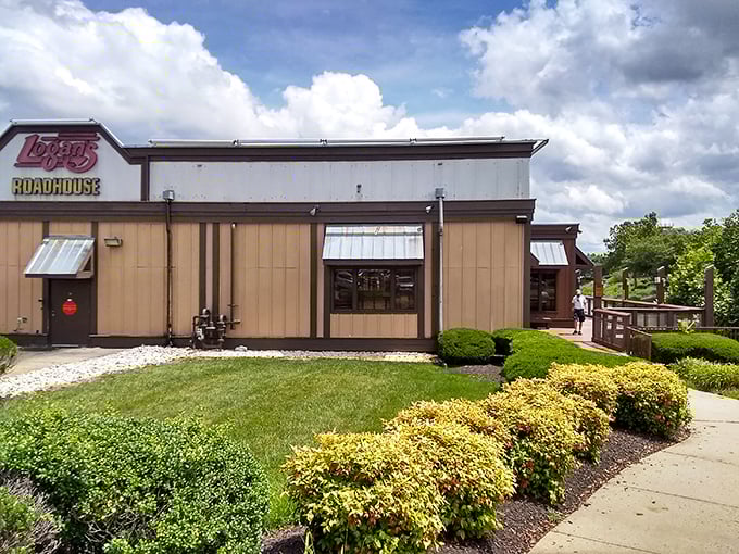 That red door opens to mesquite-grilled perfection that'll have you saying "yeehaw" with every tender bite.