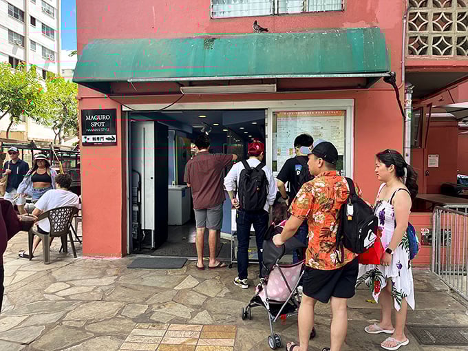 The line forming outside Maguro Spot tells you everything you need to know &ndash; some things are worth the wait.