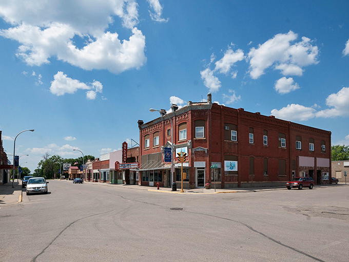 Strolling through downtown Mayville feels like stepping back to a time when neighbors knew each other and living costs didn't require a second mortgage.
