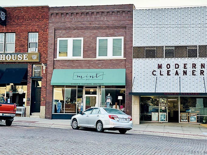 Classic small-town America lives here, where parking is easy and the buildings have more character than most people.