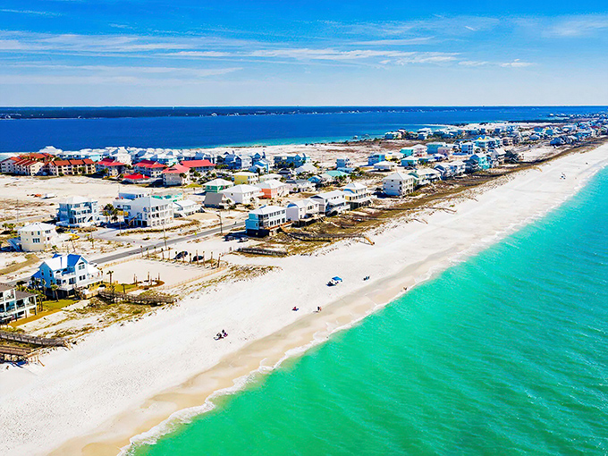 The perfect beach day in Navarre doesn't require fighting for towel space &ndash; just endless shoreline and crystal waters.