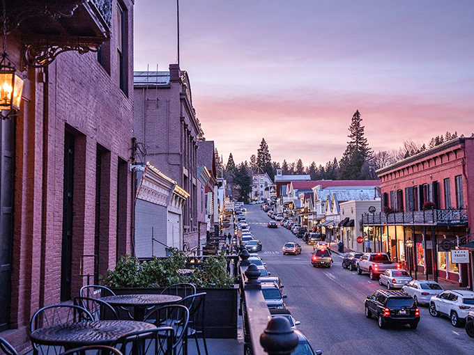 When sunset paints these brick buildings golden, you'll understand why gold rush miners never wanted to leave town.