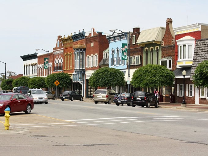 In Pella, even the storefronts dress up for company! That distinctive Dutch influence makes every walk downtown feel like a European mini-vacation.