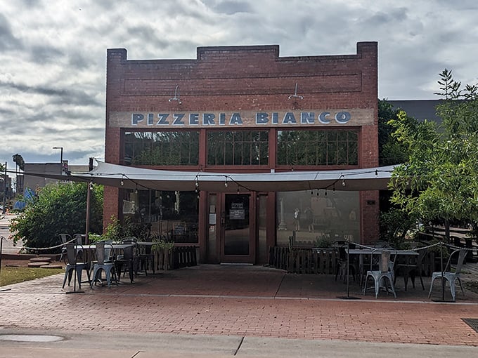 Simple, elegant, legendary. Pizzeria Bianco's understated exterior hides pizza that food critics cross state lines to experience.