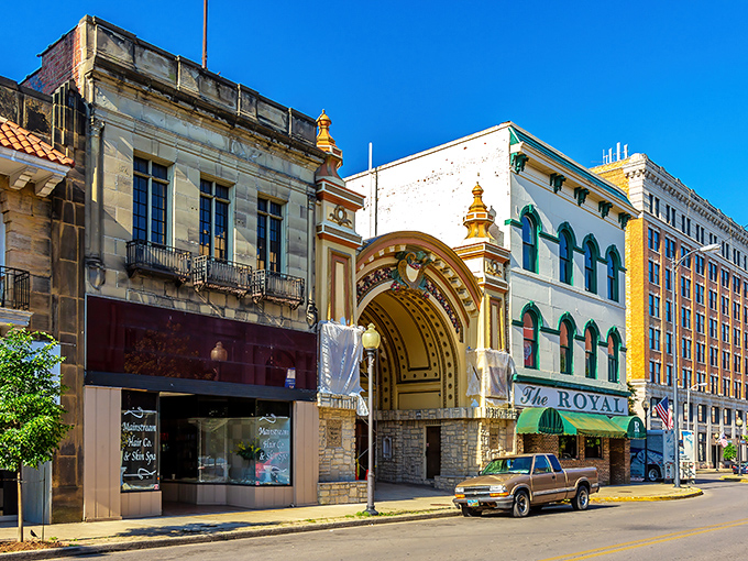 The Royal signage shines in Portsmouth, where entertainment options don't require a royal budget to enjoy.