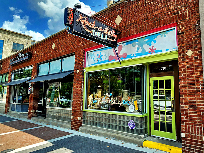 When your deli looks this inviting, you know the sandwiches inside are worth the trip.