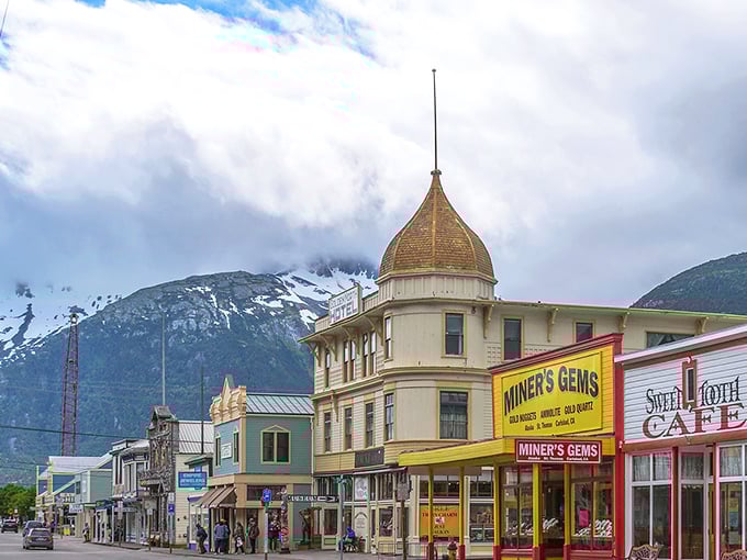 In Skagway, history isn't in museums&mdash;it's the wooden boardwalks beneath your feet and the century-old facades that greet you.