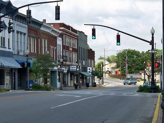 The kind of main street where locals still wave from their pickup trucks and nobody's in too much of a hurry.