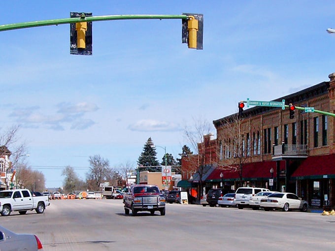 Wide streets and welcoming storefronts in Spearfish invite leisurely strolls where neighbors still wave and shopkeepers know your name.
