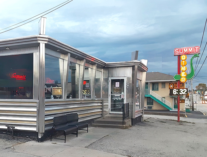 Somerset's silver landmark stands ready for hungry travelers &ndash; where the coffee's always hot and the welcome's always warm.