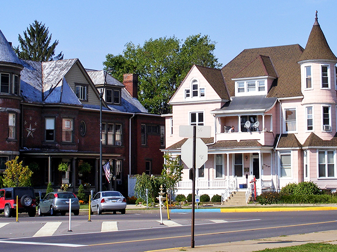 Charming homes with character line Sunbury's residential streets, offering retirement-friendly prices that won't break the bank.