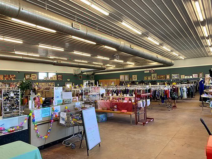 Industrial chic meets bargain hunter's paradise. Every aisle tells a story&mdash;some quirky, all affordable.