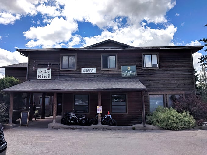 Like something from an old Western film set, The Bird's weathered charm is the perfect prelude to their legendary burgers.