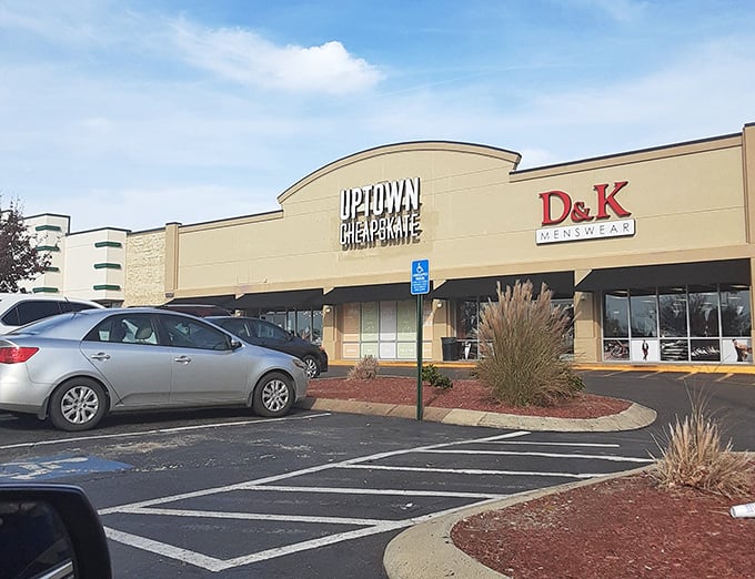 Shopping at Uptown Cheapskate feels like raiding a fashionista's closet—minus the guilt and security alarms.