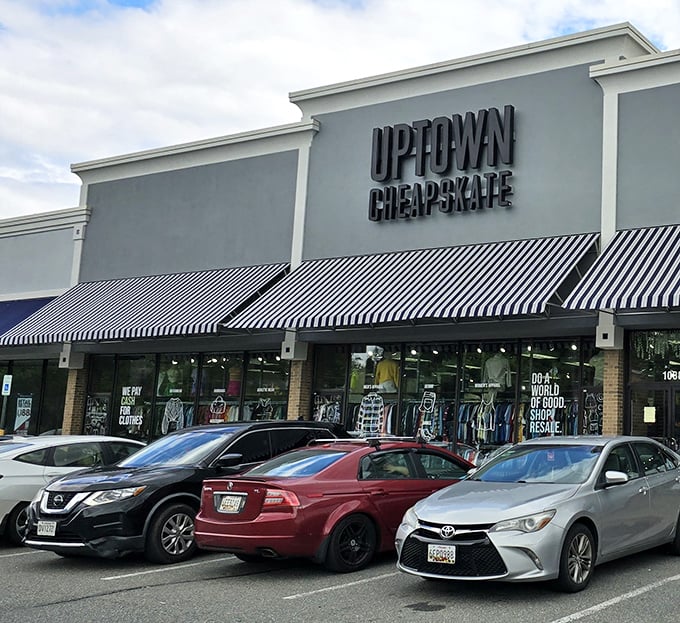 This isn't your grandmother's thrift shop - it's where fashion-forward meets budget-friendly in perfect retail harmony.