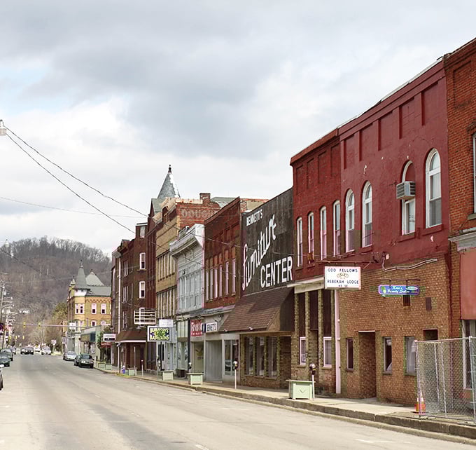 Weston's historic downtown looks like it's waiting for a movie crew to film the next Hallmark Christmas special.