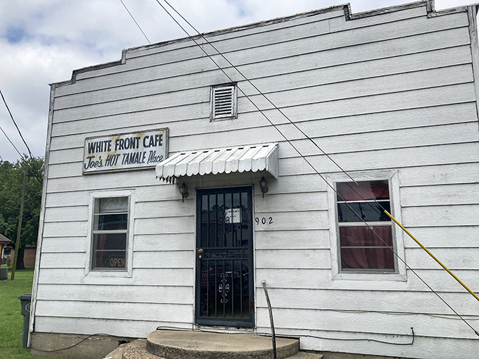 This unassuming white building houses tamale royalty. Joe's Hot Tamale Place proves great food doesn't need fancy wrapping!