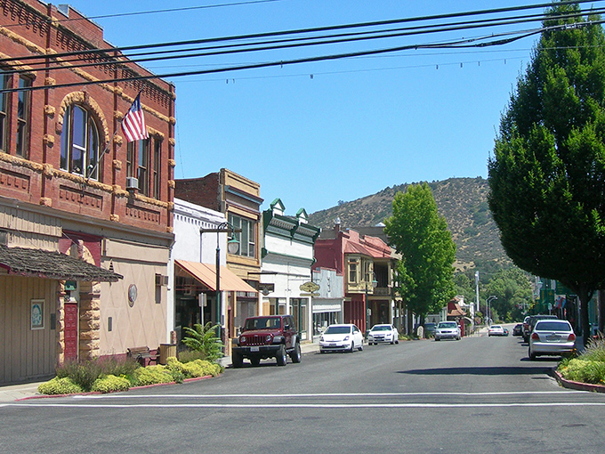 Yreka's main street feels like stepping into a Western movie where the coffee's real and neighbors wave.