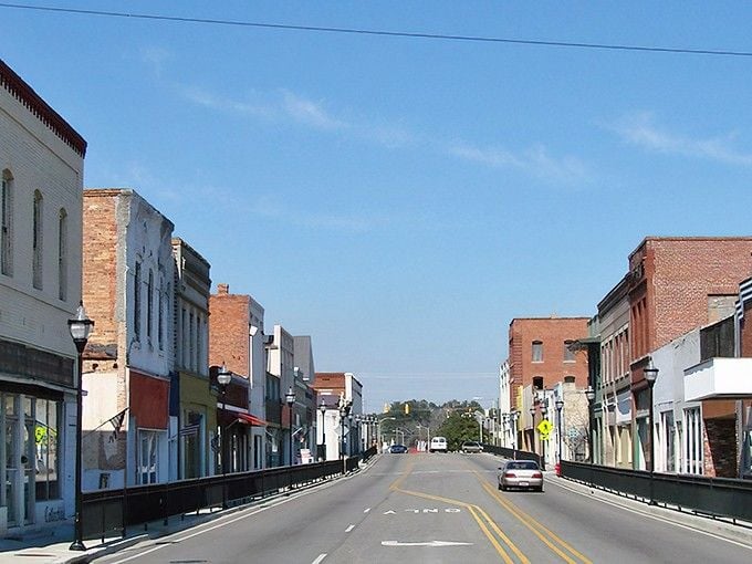 Historic architecture meets practical living where every building has seen decades pass without breaking a sweat.