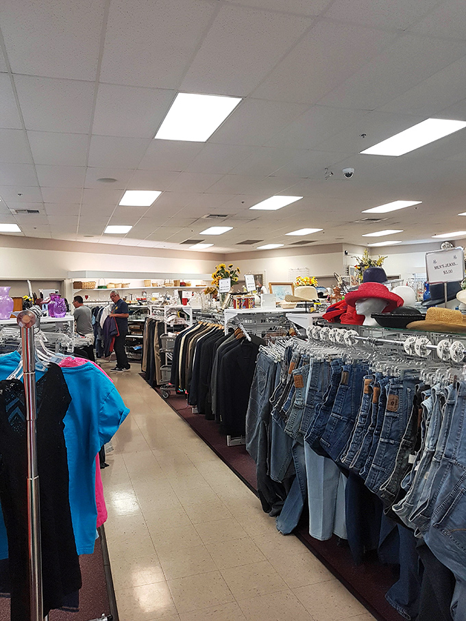 Rack after glorious rack of possibilities. This isn't just shopping&mdash;it's a quest where each aisle offers new discoveries waiting to be claimed.