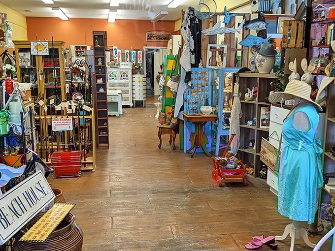 This aisle proves that "too much stuff" is actually the perfect amount when you're hunting for hidden gems.