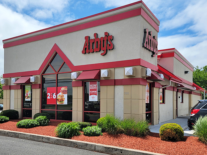 Yes, even Arby's makes an appearance in Vineland's affordable dining landscape. Sometimes retirement means treating yourself to those curly fries.