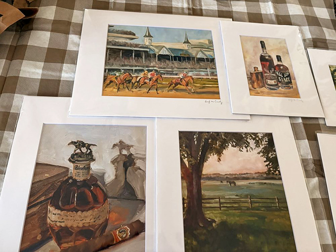 Kentucky Derby prints mingle with bourbon memorabilia&mdash;because some traditions never go out of style, especially here in Louisville.