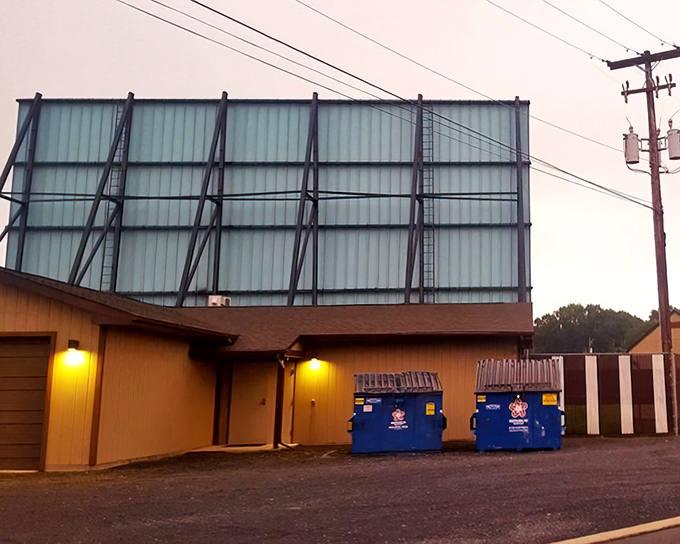 Behind every great movie screen is an impressive steel skeleton that's held up decades of Hollywood dreams.