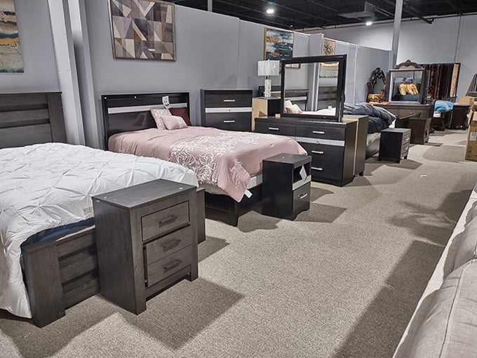 Bedroom sets that whisper "boutique hotel" while your wallet shouts "hallelujah!"