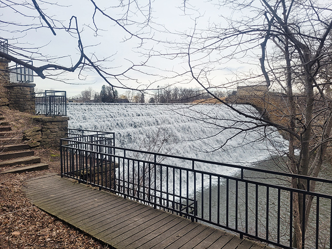 Beeds Lake's cascading waters create nature's soundtrack &ndash; the perfect alternative to your neighbor's questionable taste in lawn equipment.