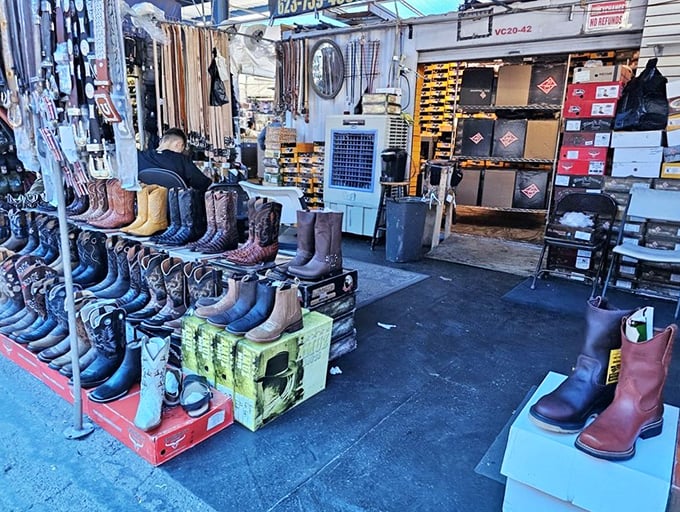Boot boulevard showcases Arizona's footwear philosophy&mdash;practical, stylish, and ready for whatever the desert throws your way.