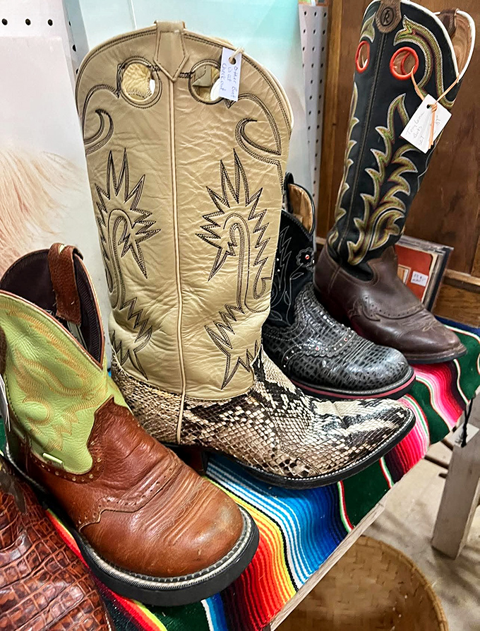 These aren't just cowboy boots&mdash;they're wearable Colorado history, each scuff and stitch telling tales of previous adventures waiting to continue with you.