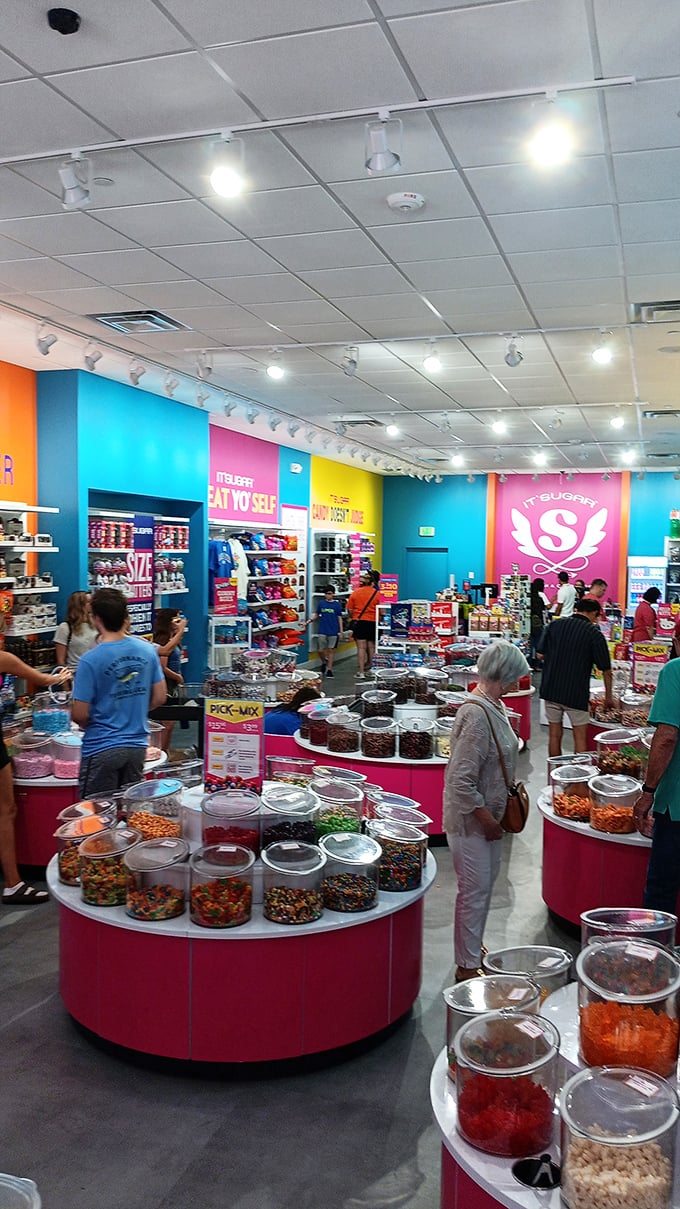 IT'SUGAR isn't just a candy store; it's what would happen if Willy Wonka designed a theme park for adults with a sweet tooth.