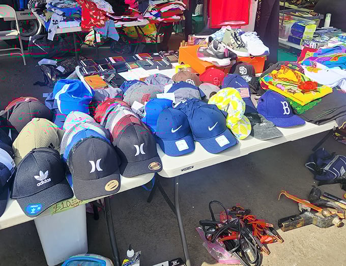 Baseball caps galore! From Hurley to Nike, these headwear havens offer sun protection with a side of style&mdash;all without retail sticker shock.