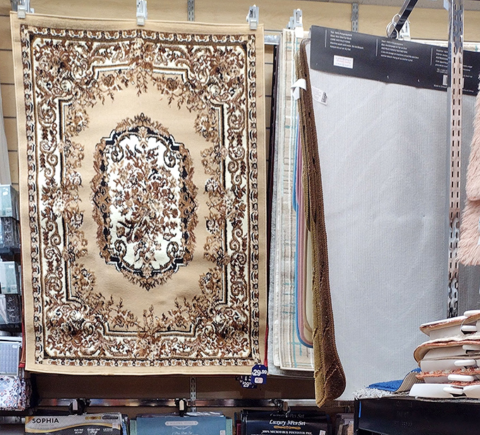 Who knew affordable elegance was possible? These ornate rugs transform any apartment from "just moved in" to "been collecting for years."