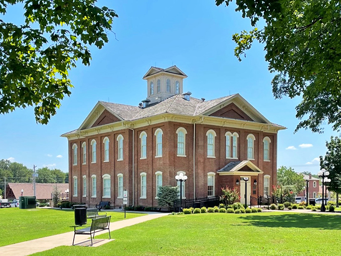 The Cherokee National Capitol building stands proud, reminding visitors that some history actually deserves all the attention it gets.