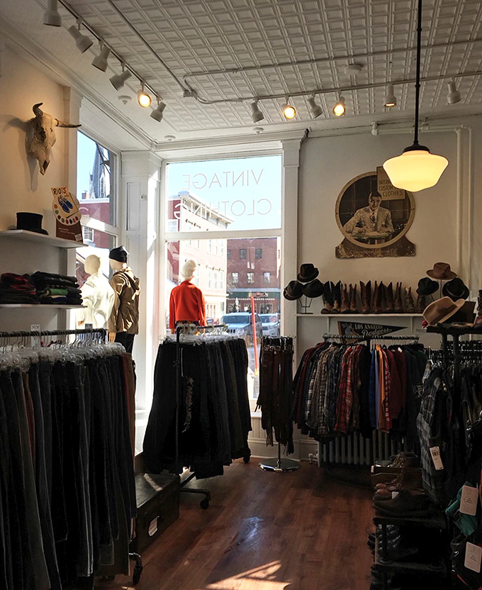 Organized chaos never looked so good. The shop's thoughtful layout transforms vintage shopping from overwhelming treasure hunt to delightful discovery mission.